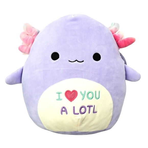 Squishmallows | Toys | Nwt Large Monica The Axolotl I Love You A Lotl ...